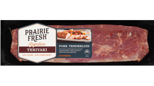 Pork Tenderloin With Teriyaki Seasonings - Prairie Fresh