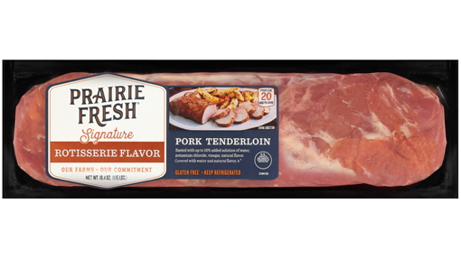 Pork Tenderloin With Rotisserie Flavor - Prairie Fresh