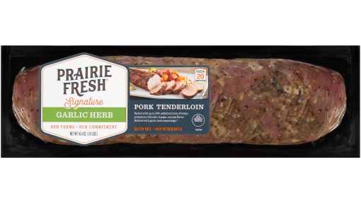 Pork Tenderloin With Garlic Herb Seasonings - Prairie Fresh